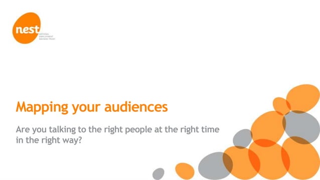 A guide to mapping your audiences. Audience first conference, 16 July ...