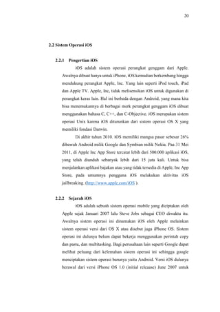makalah sistem operasi - android vd ios | PDF