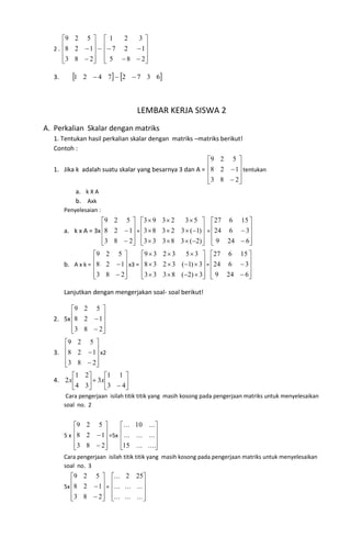 4. matriks | PDF