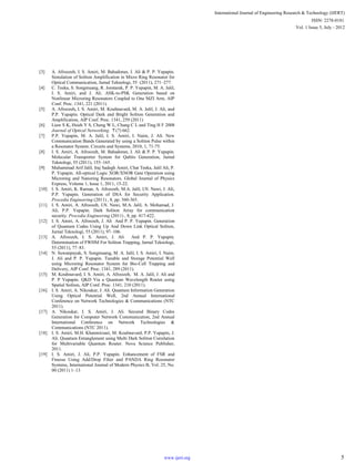 Secured Transportation of Quantum Codes Using Integrated PANDA-Add/drop and TDMA Systems | PDF
