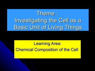 Biology form 4: water | PPT