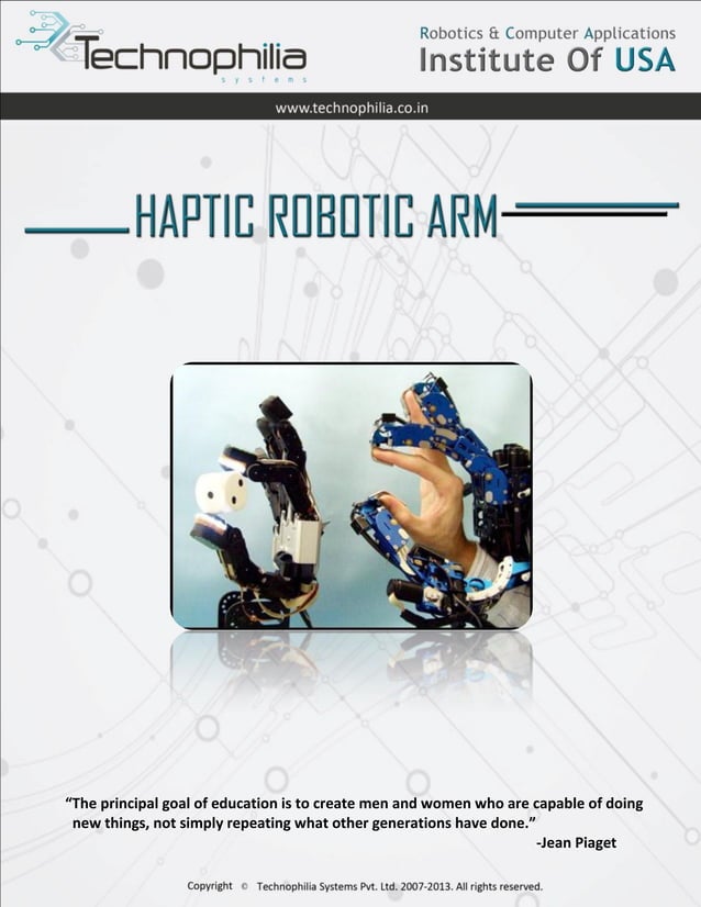 4. haptic robotic arm | PDF 4. haptic robotic arm | PDF