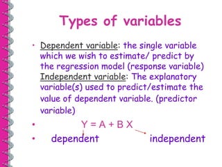 4. regression analysis1 | PPT