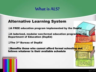 ALS BY DEPED | PPTX | Special Education | Education