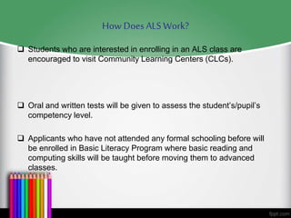 ALS BY DEPED | PPTX | Special Education | Education