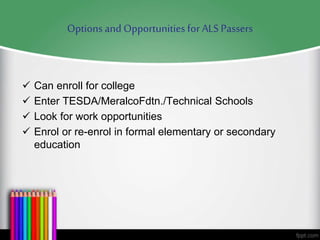 ALS BY DEPED | PPTX | Special Education | Education