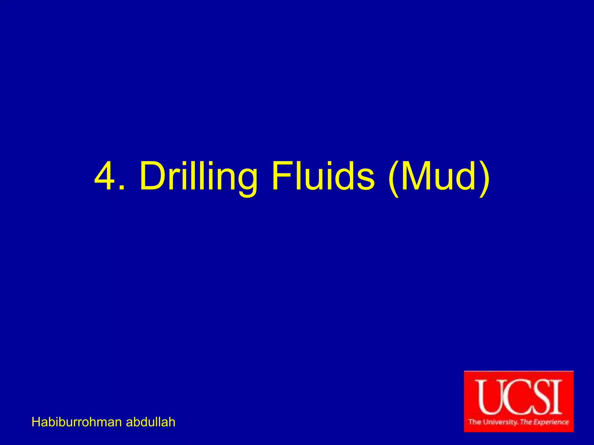 Drilling Fluids Mud | PPT