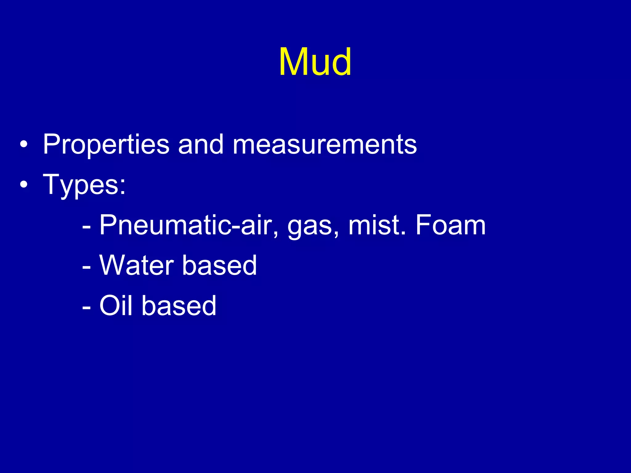 Drilling Fluids Mud | PPT