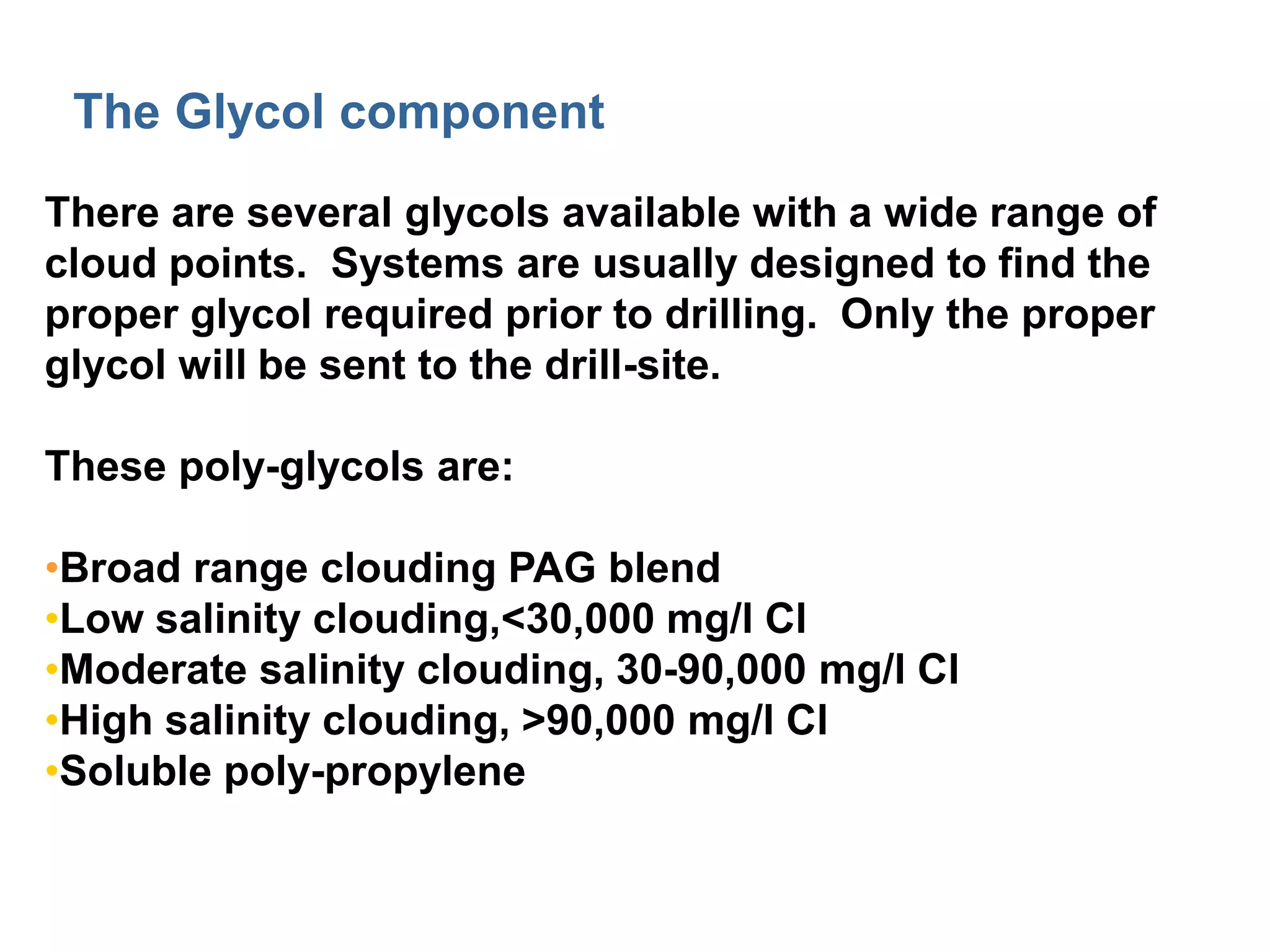 Water Base Muds | PPT