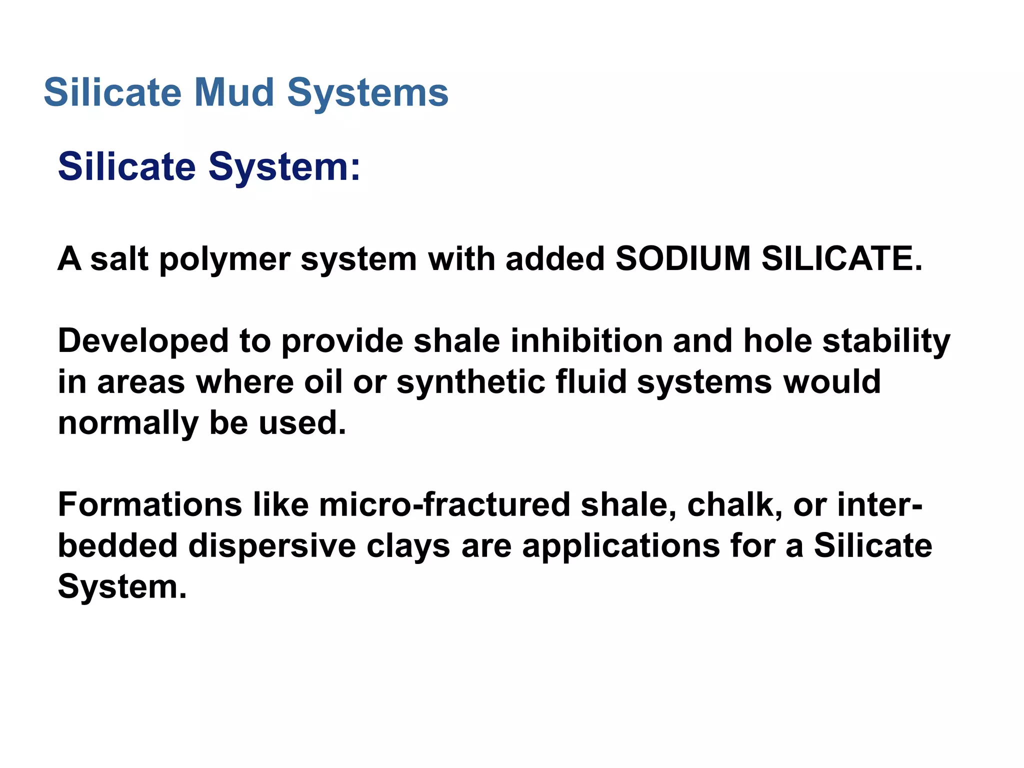 Water Base Muds | PPT