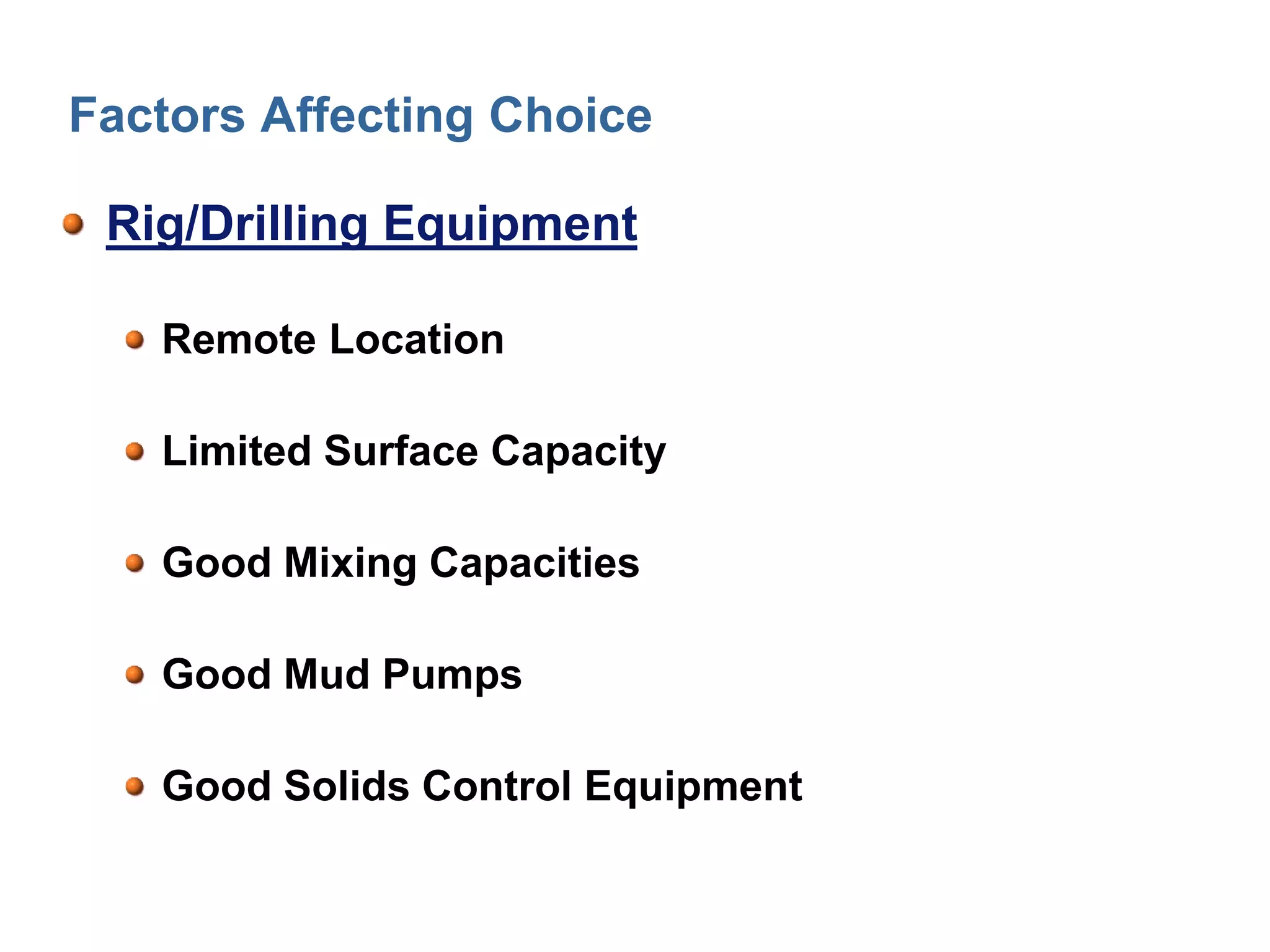 Water Base Muds | PPT