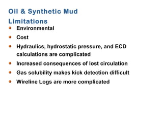 Oil Base Muds | PPT