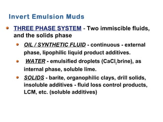 Oil Base Muds | PPT
