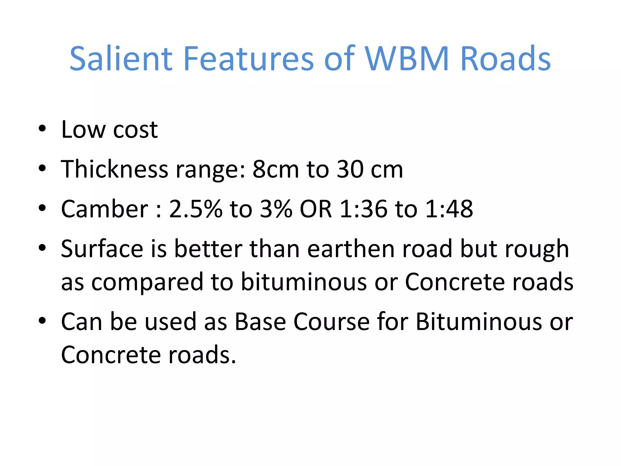 4. wbm roads 10 sep | PPTX