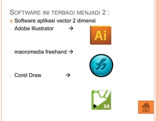 Program aplikasi grafis vektor dan bitmap - wsseoseoss