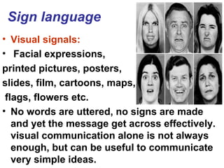 .basic forms of communication | PPT