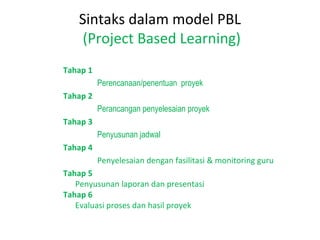 4.sintak model | PPT