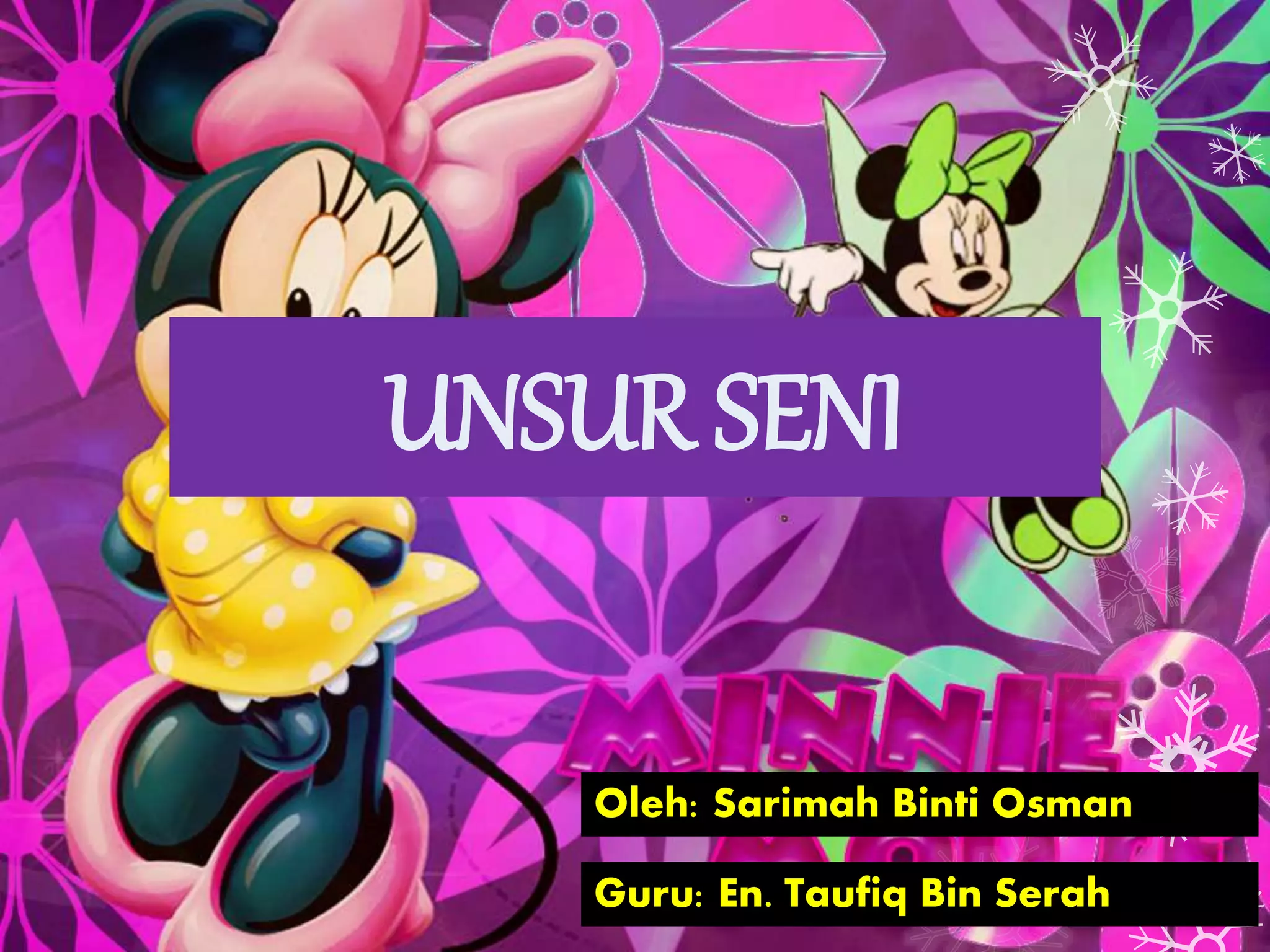 Seni Visual Penggal 1: 4.unsur seni | PPT