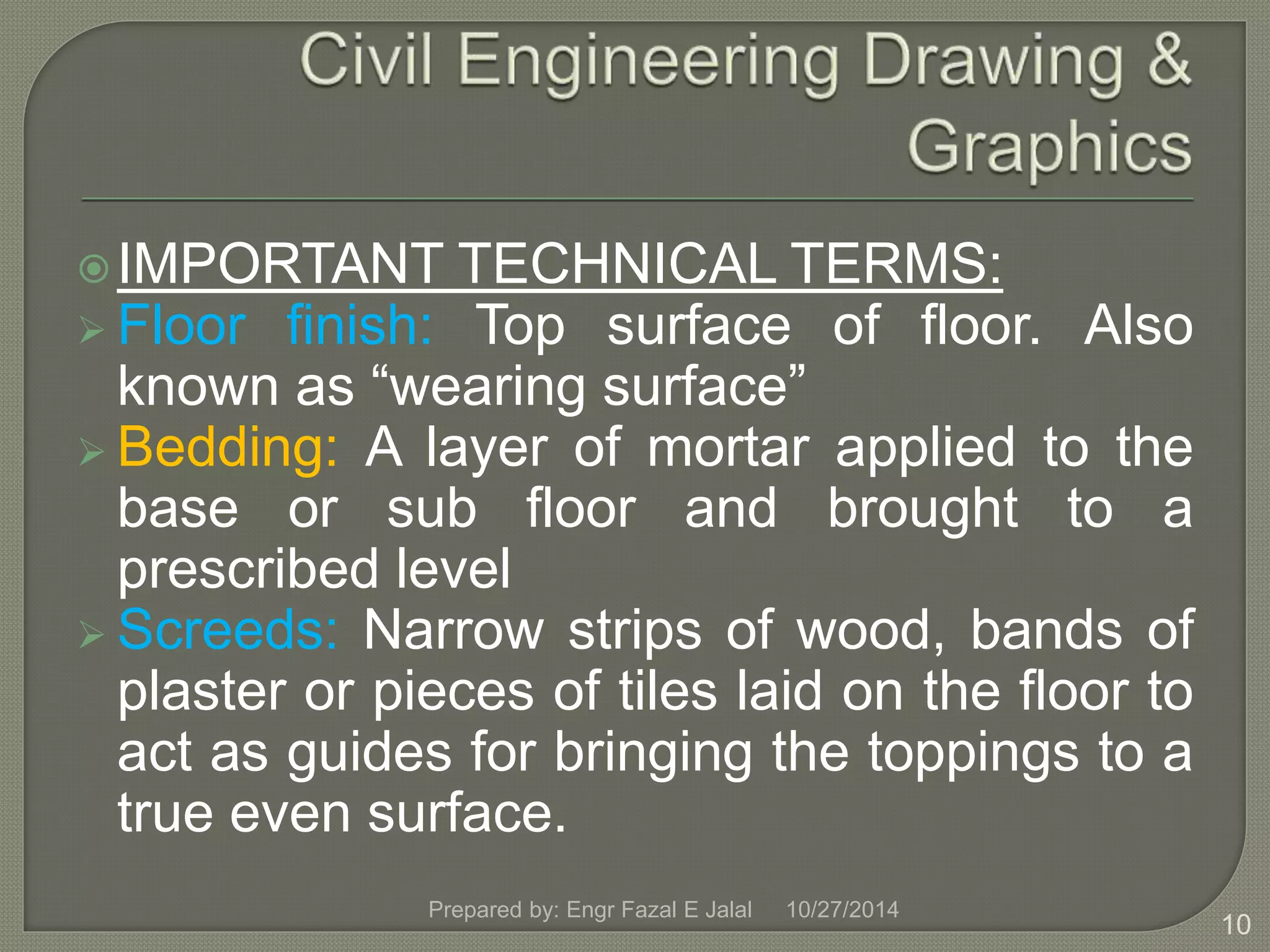 Floors and flooring | PPTX