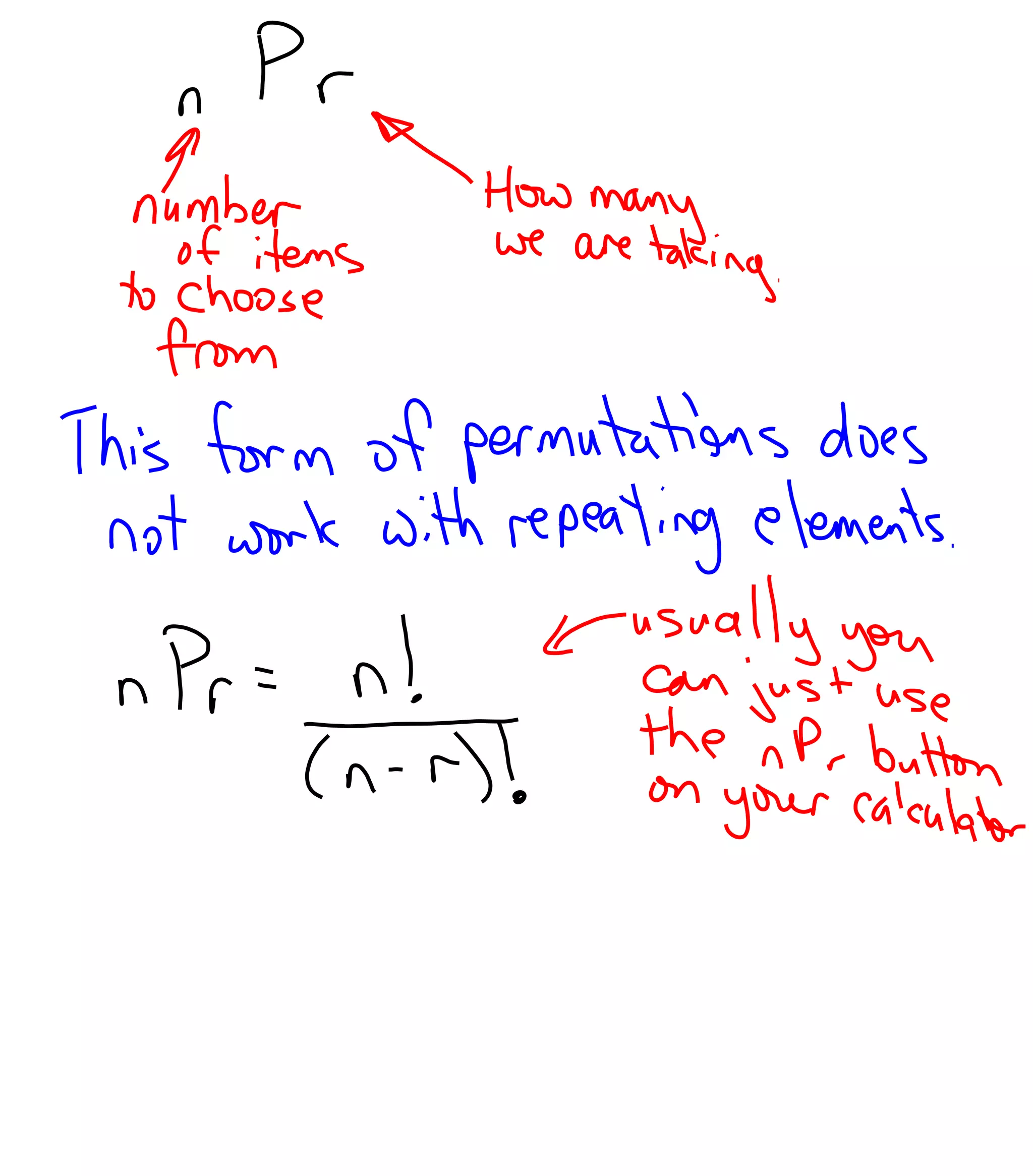 4.3 permutations when all objects are distinguishable | PDF