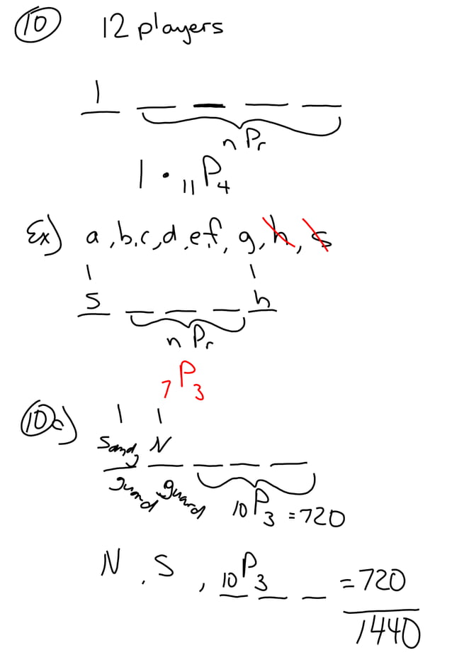4.4 permutations where objects are identical | PDF