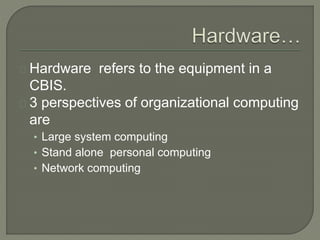 Hardware software components | PPT
