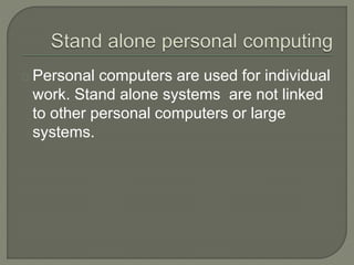Hardware software components | PPTX