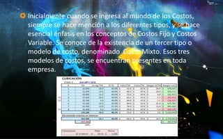 Estructura De Costos | PPTX