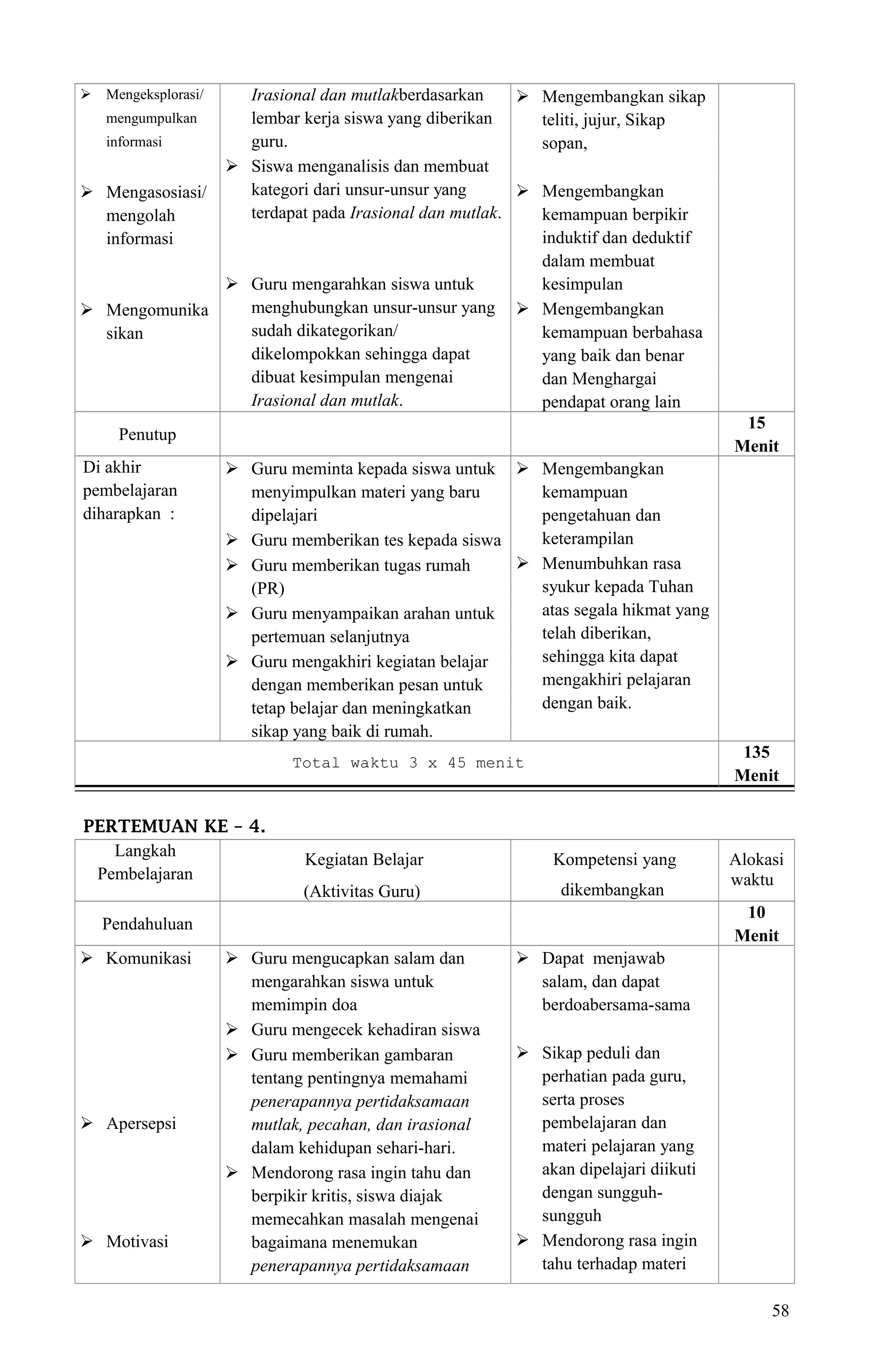 4. pertidaksamaan nilai mutlak pecahan dan irasional - rpp x mia peminatan - rpp x iis lintas ...