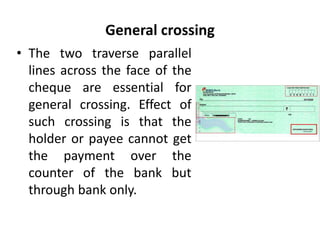 Cheques - Legal Environment of Business - Business Law - Manu Melwin ...