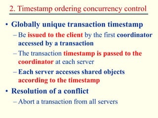 4. concurrency control | PPT | Databases | Computer Software and Applications