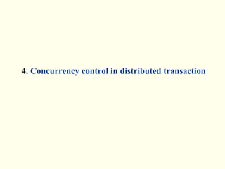 4. concurrency control | PPT | Databases | Computer Software and Applications