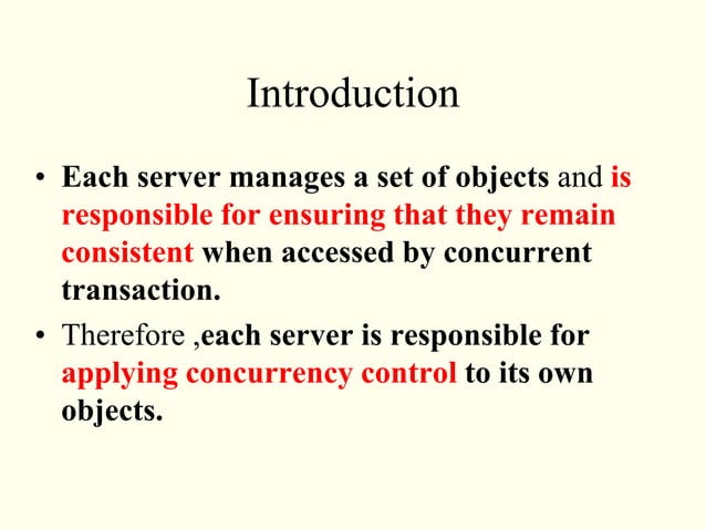 4 Concurrency Control Ppt Databases Computer Software And Applications