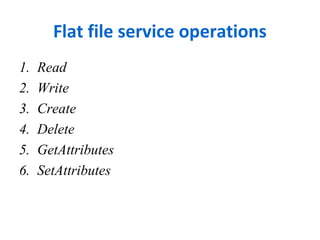 4.file service architecture | PPT