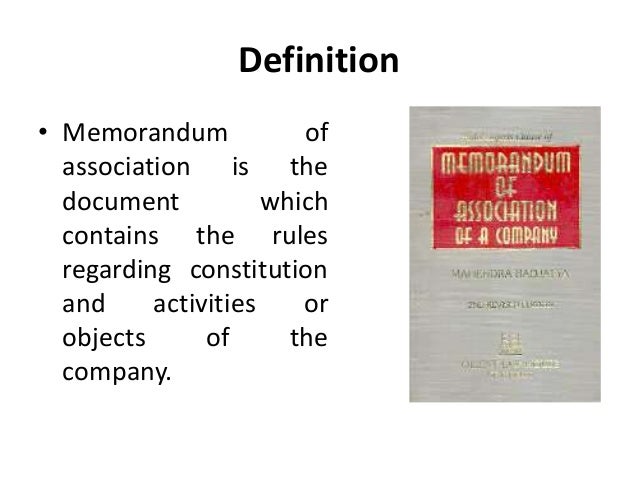 Definition memoranda - koolhac