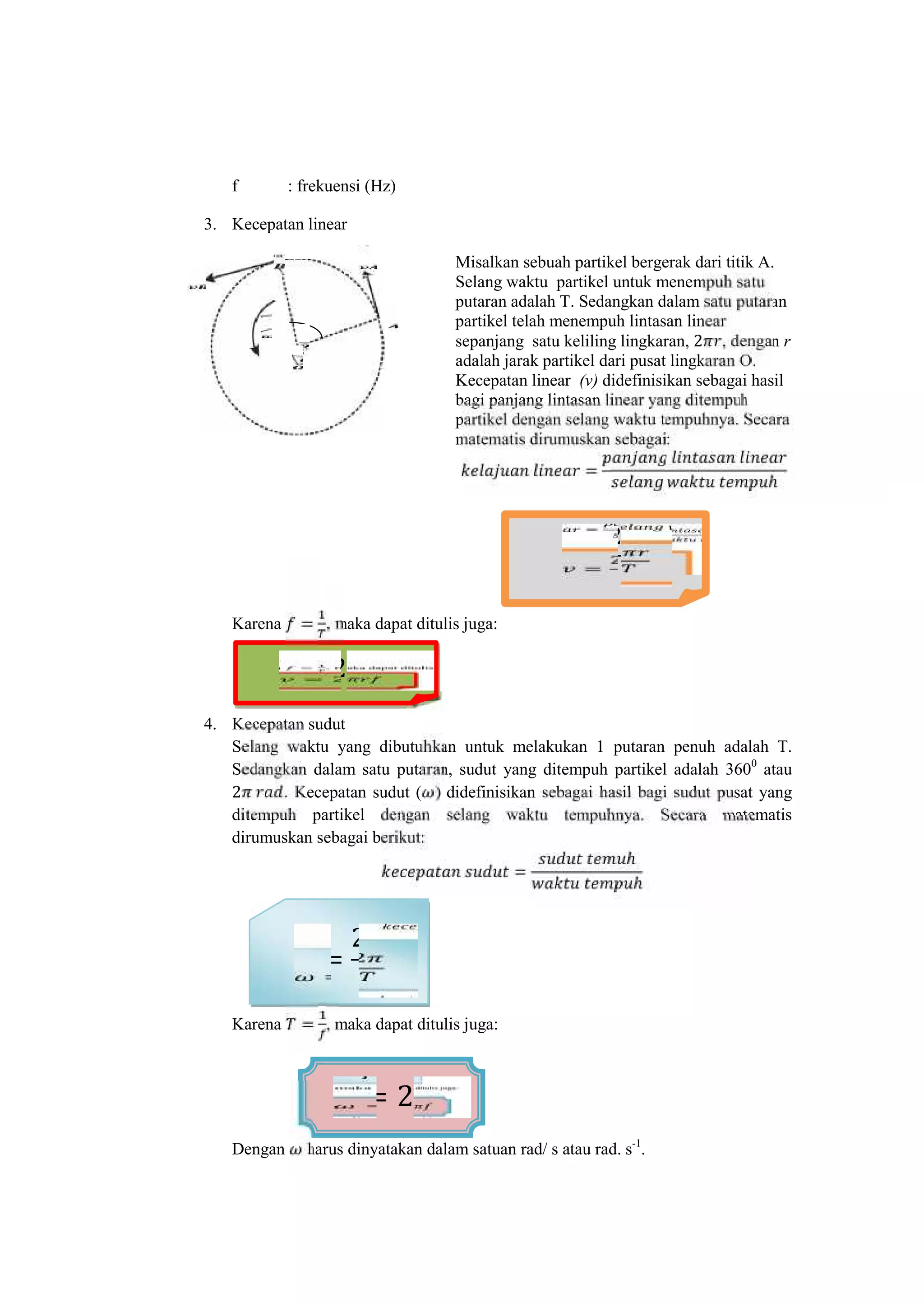 BAHAN AJAR GERAK MELINGKAR | PDF