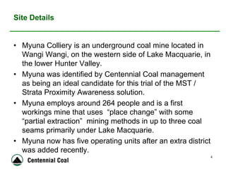 Peter Nelson - Underground shuttle car collision avoidance trial | PDF