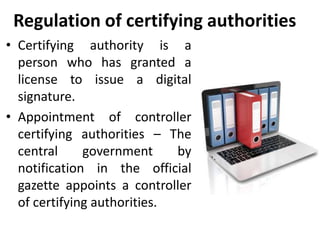 Cyber law - Legal Environment of Business - Business Law - Commercial ...