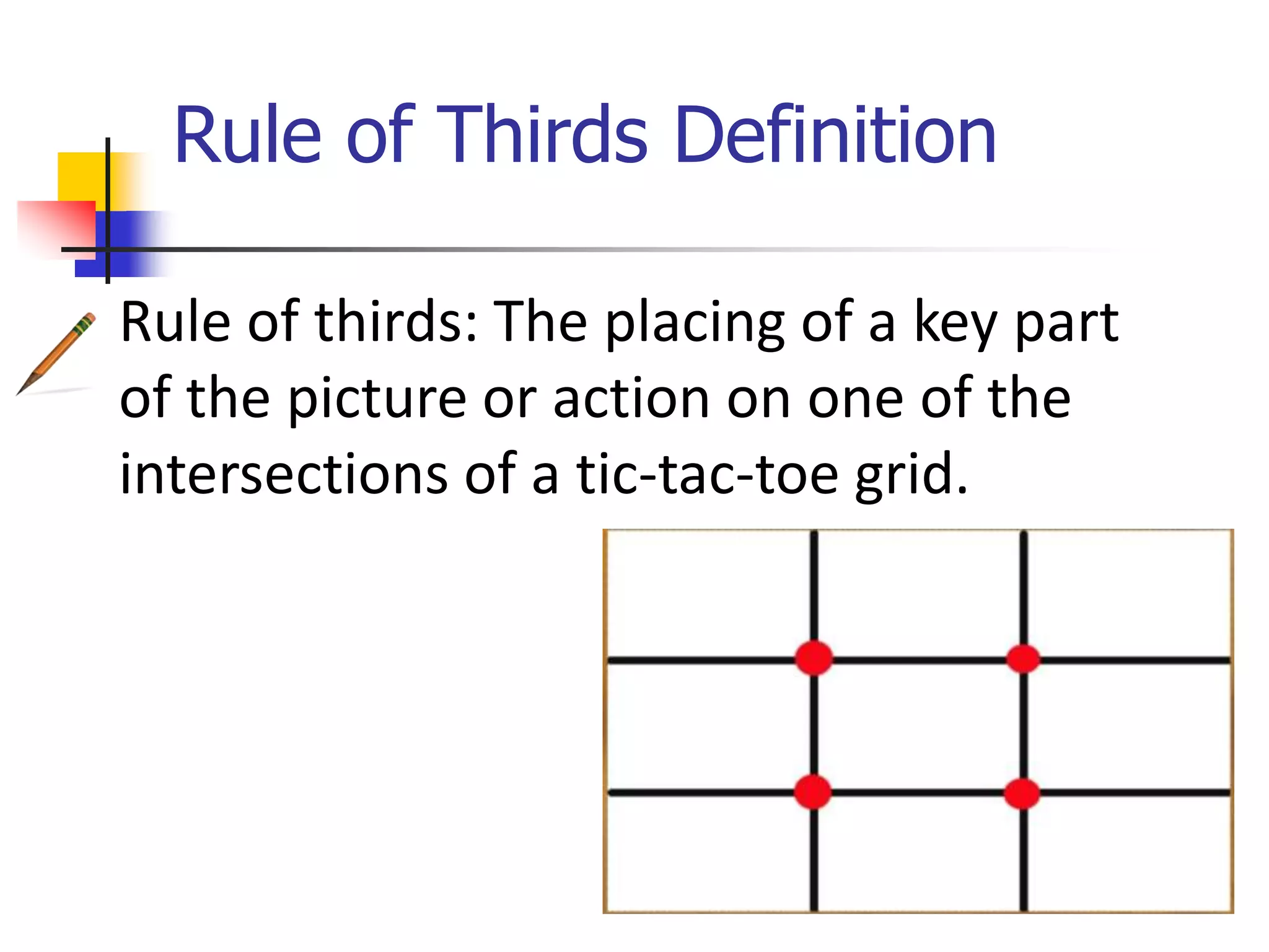 4. 180 and rule of thirds | PPTX