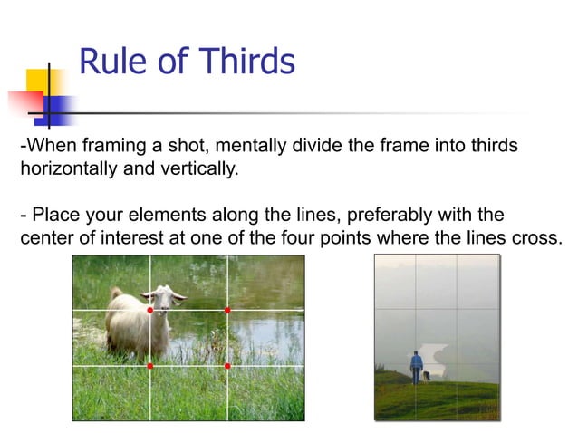 4. 180 and rule of thirds | PPT