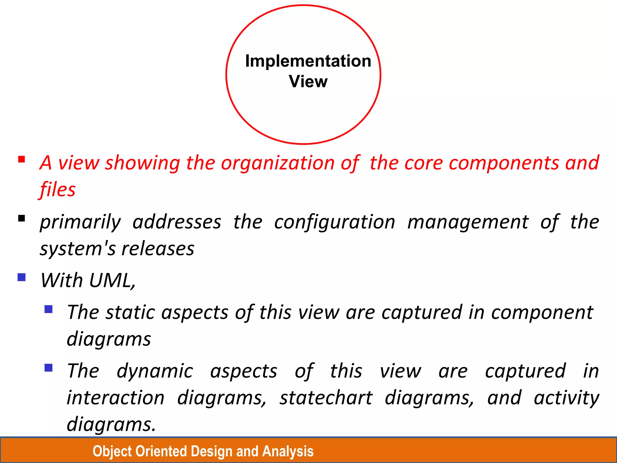 UML Architecture and Views | PPT