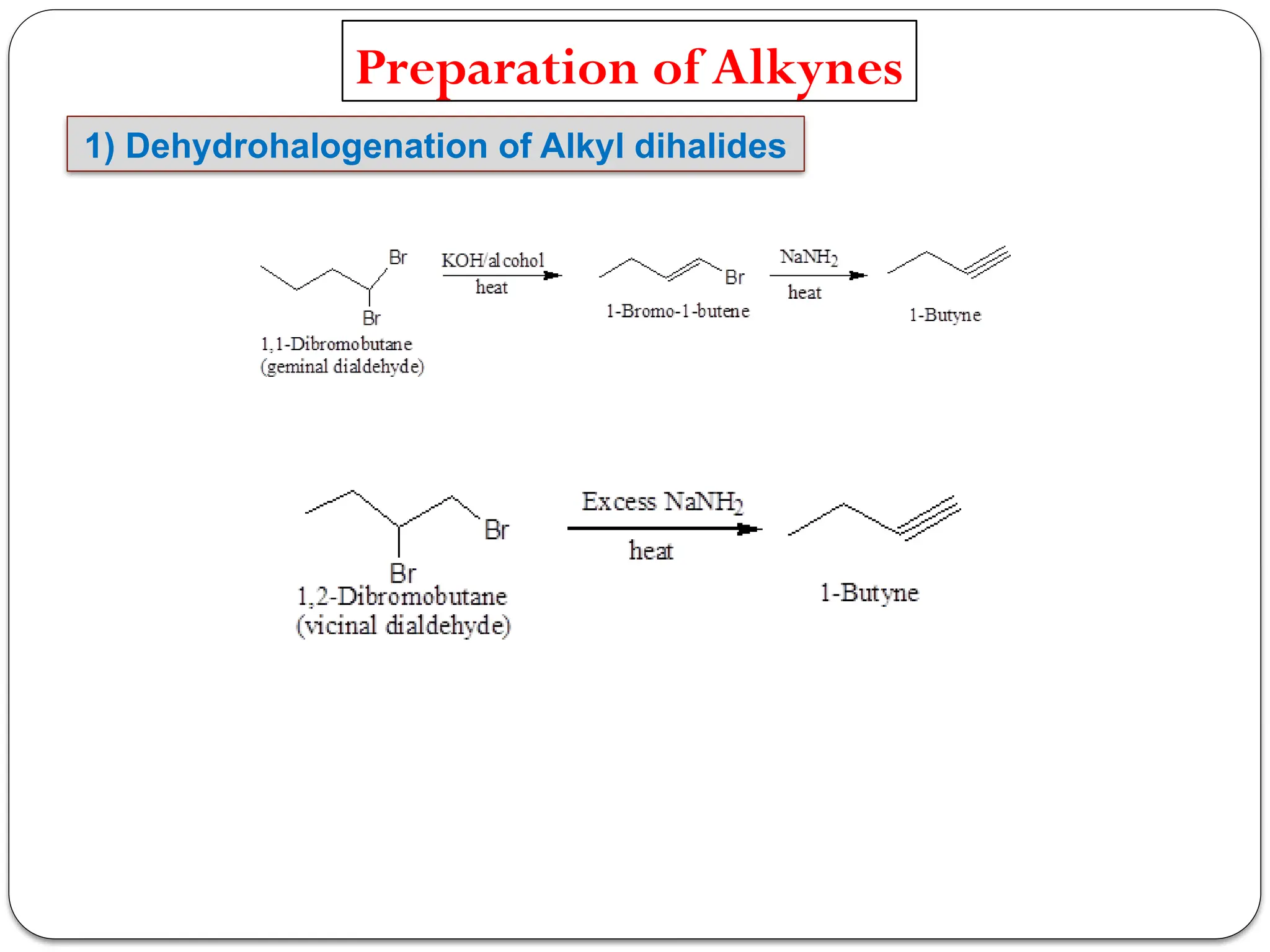 Chemistry of Alkynes Chemistry of Alkynes Chemistry of Alkynes Chemistry of Alkynes | PPT