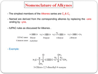 Chemistry of Alkynes Chemistry of Alkynes Chemistry of Alkynes ...