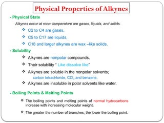 Chemistry of Alkynes Chemistry of Alkynes Chemistry of Alkynes ...