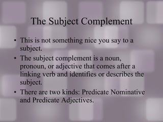 pred nom & pred adj | PPT