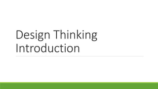 STEM in the Classroom - Design Thinking | PPTX