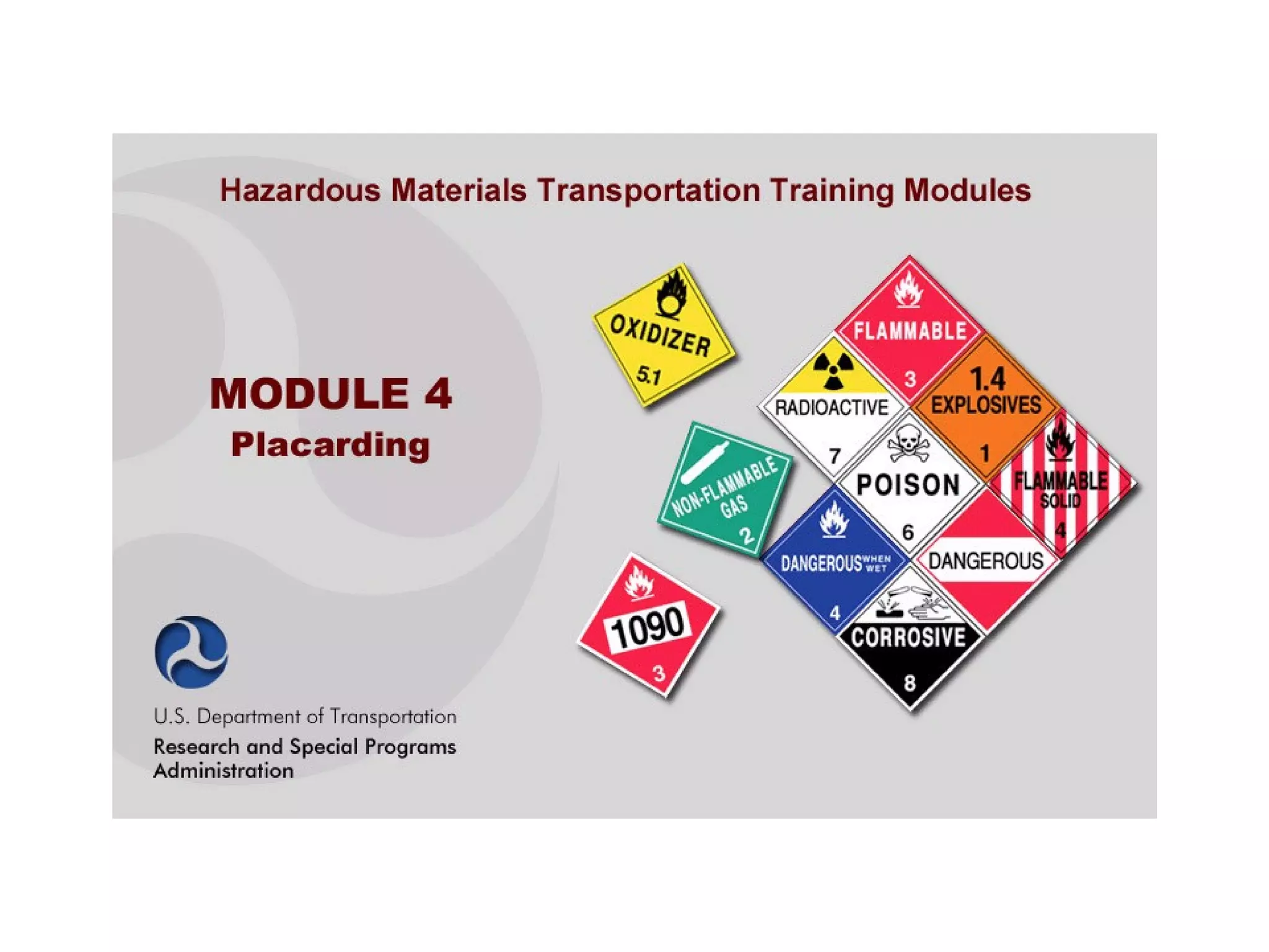 4. hazmat placarding presentation | PPT