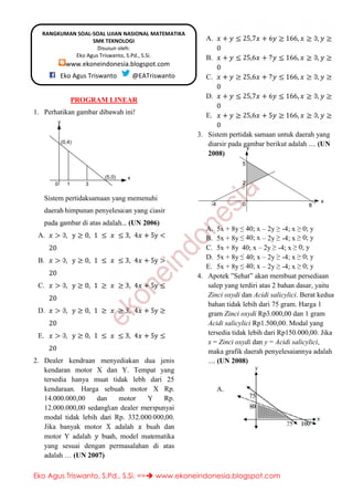 4. program linear | PDF