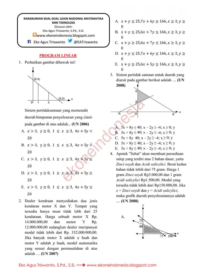 4. program linear | PDF