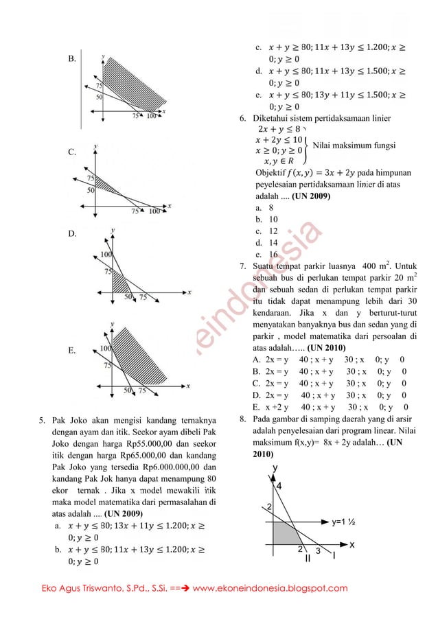 4. program linear | PDF